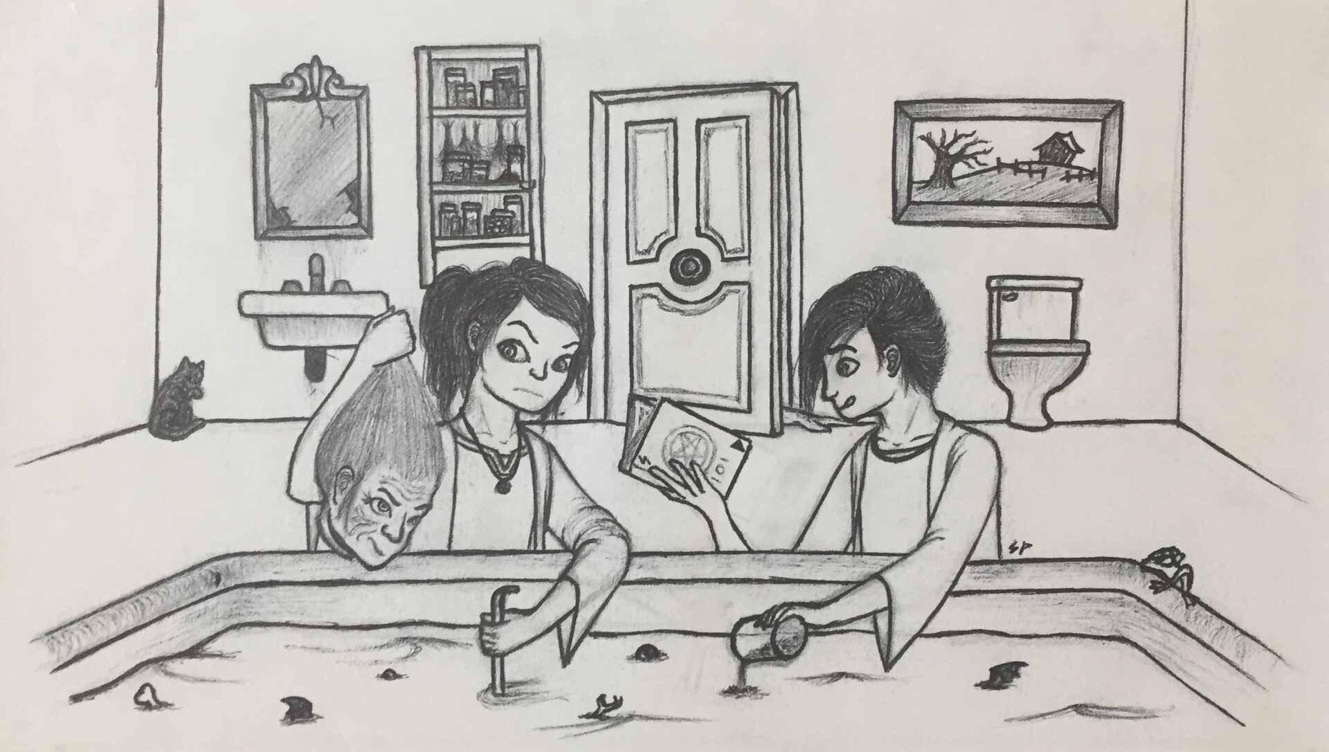 ArtStation - Inktober 2018 - Spell