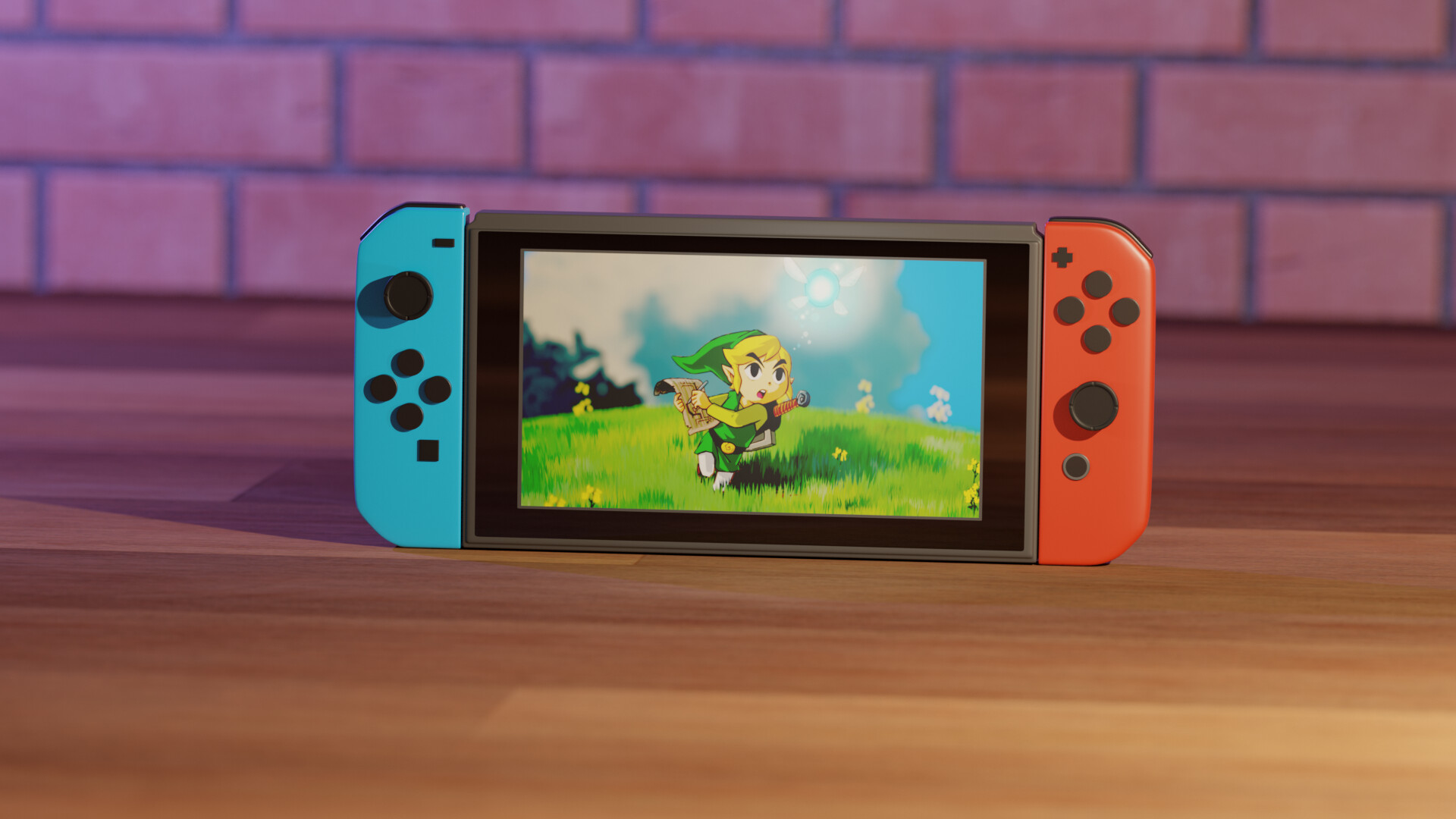 ArtStation - 3D Nintendo Switch Render