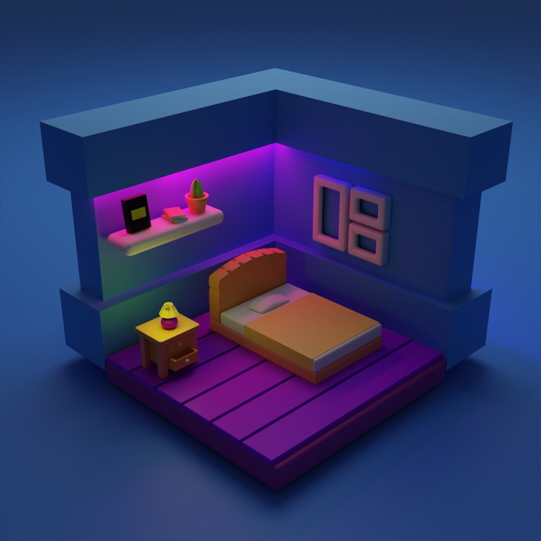 ArtStation - 3D room