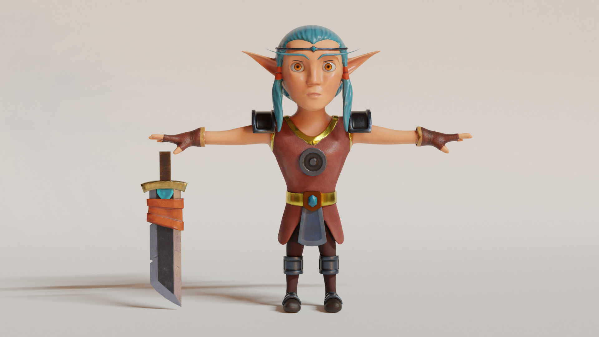 ArtStation - Mobile Game Character