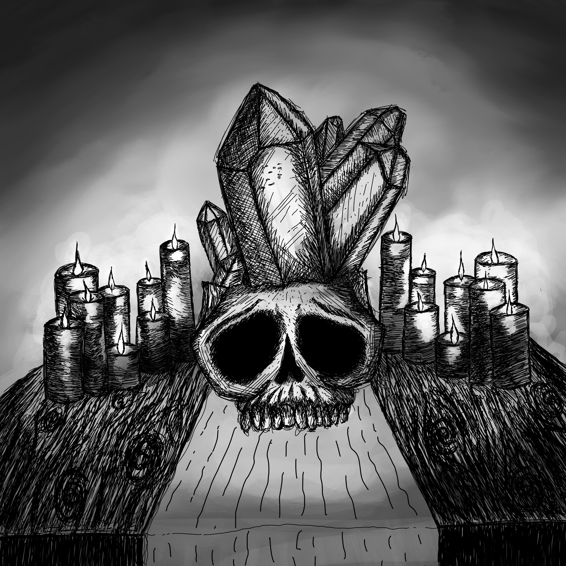 ArtStation - Crystal Skull