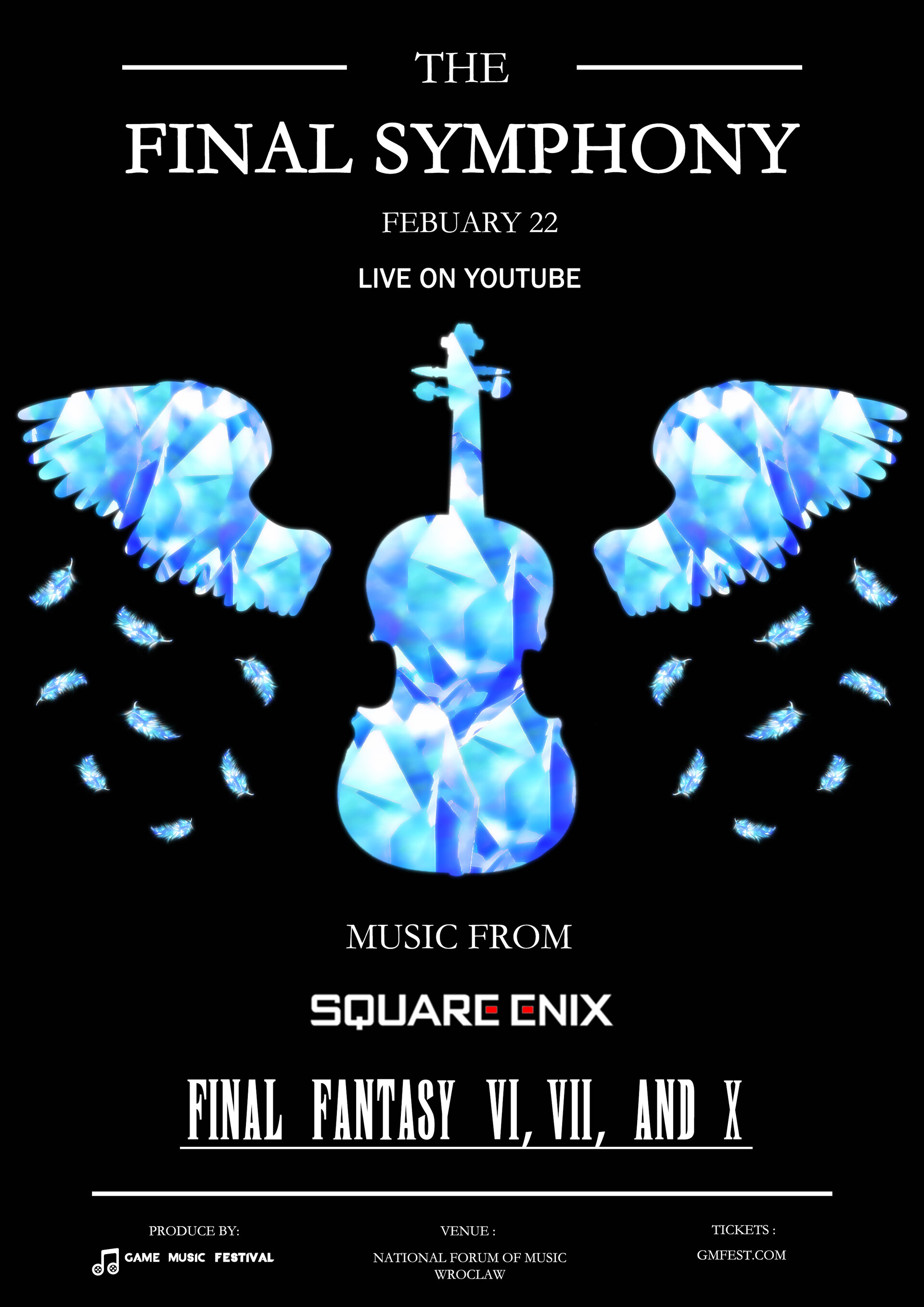 ArtStation - Fan made Music Event Poster