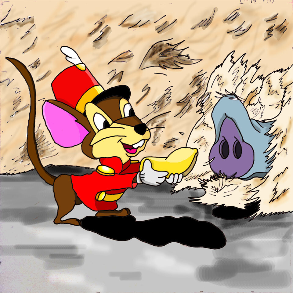 ArtStation - Timothy Q. Mouse with Dumbo