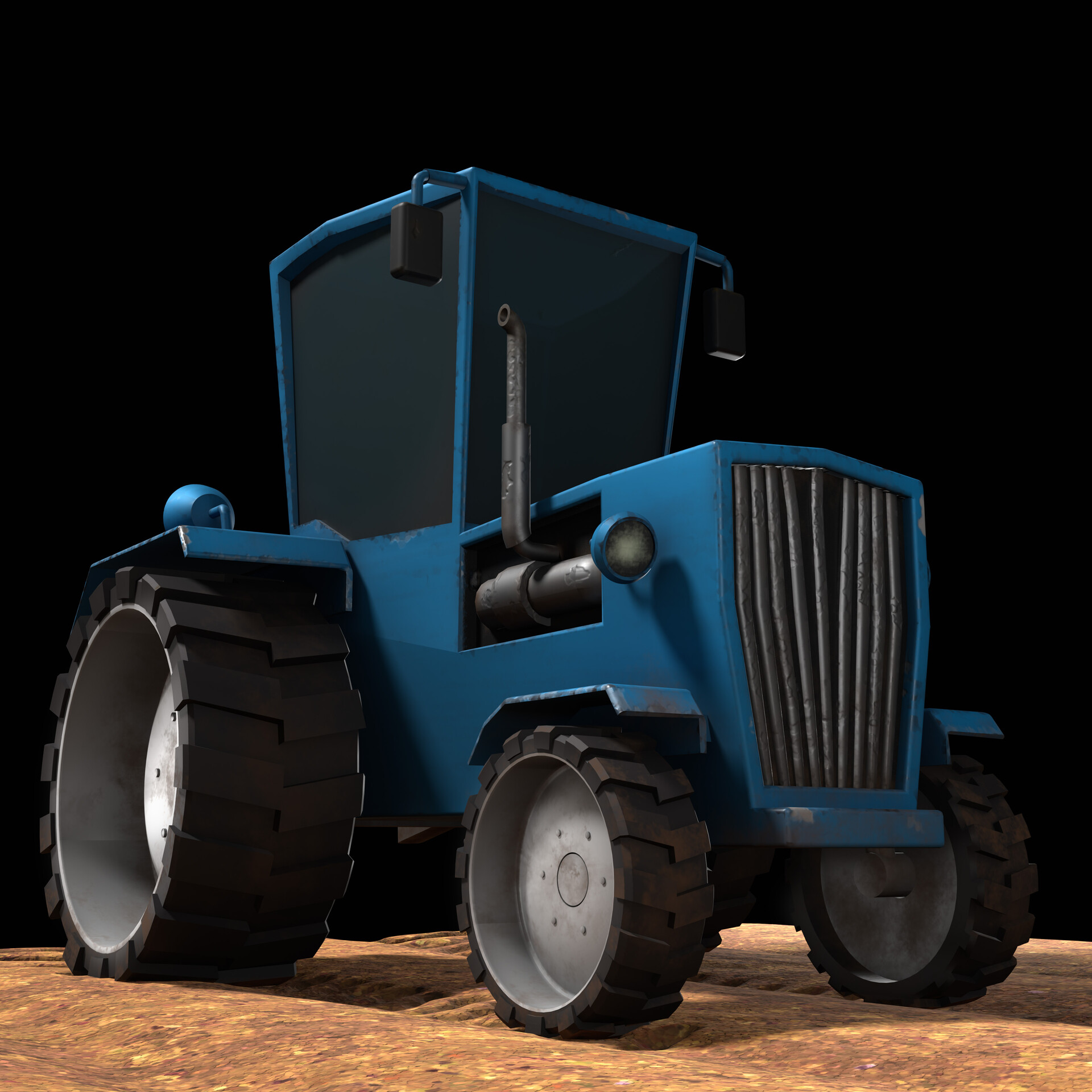 ArtStation - Stylized Tractor