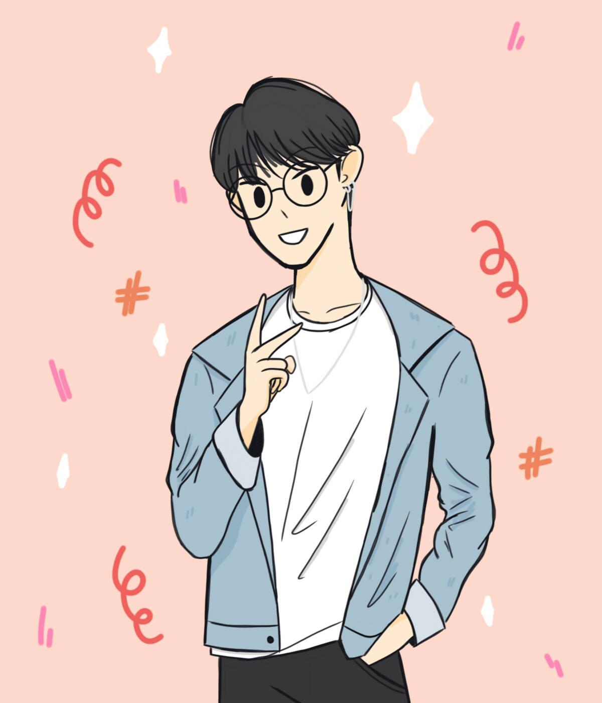 ArtStation - pretty boy drawing