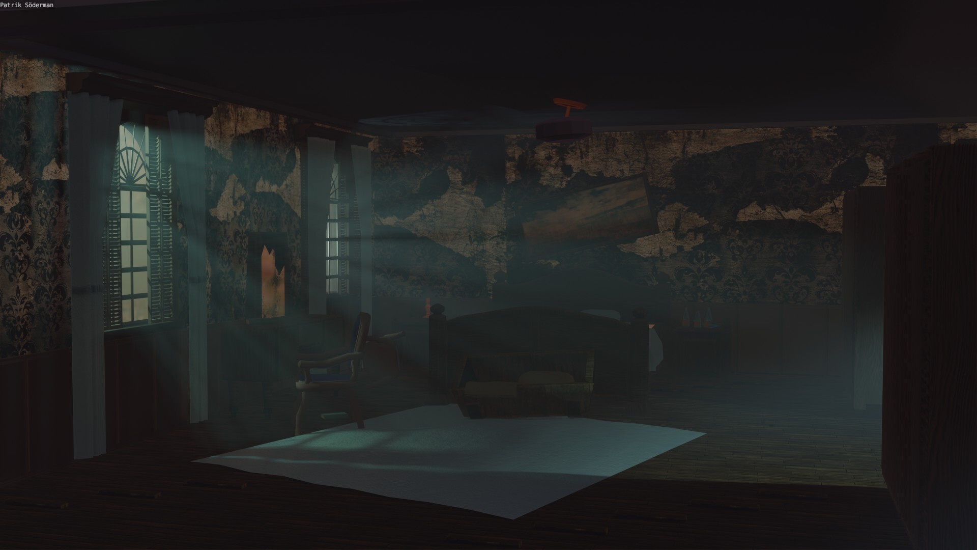ArtStation - The "nice" Bedroom -Concept art