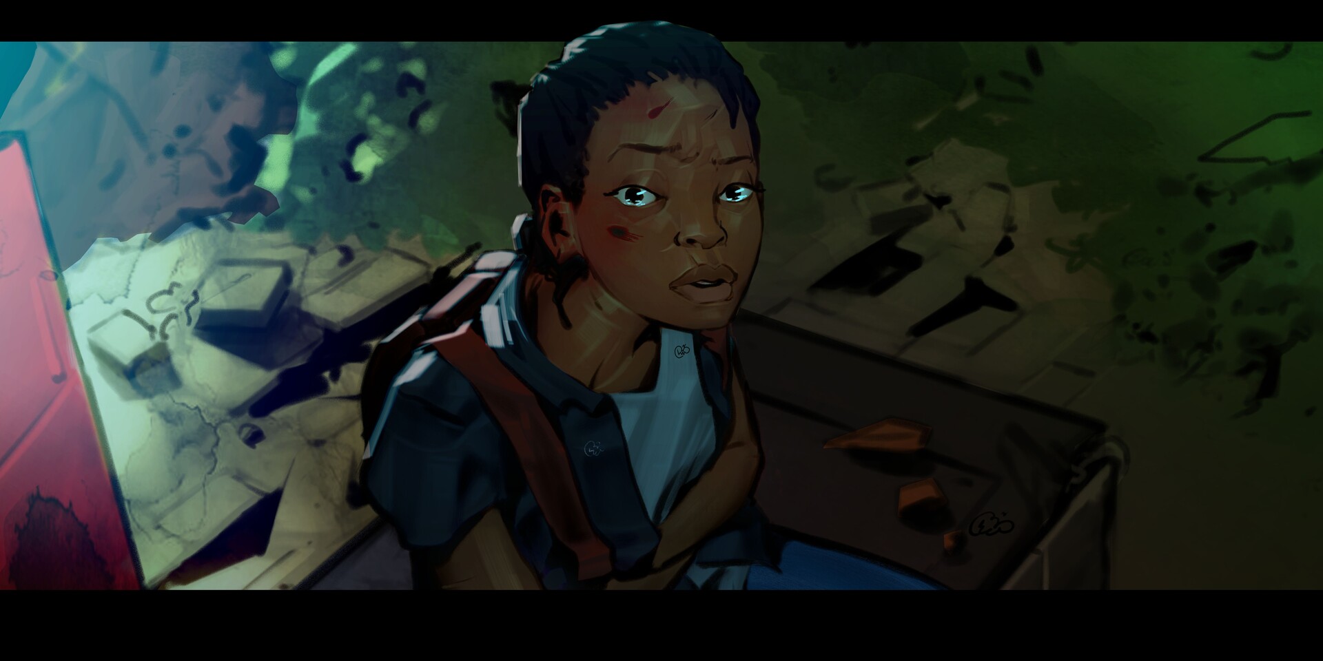 ArtStation - Last of us but Riley is still alive