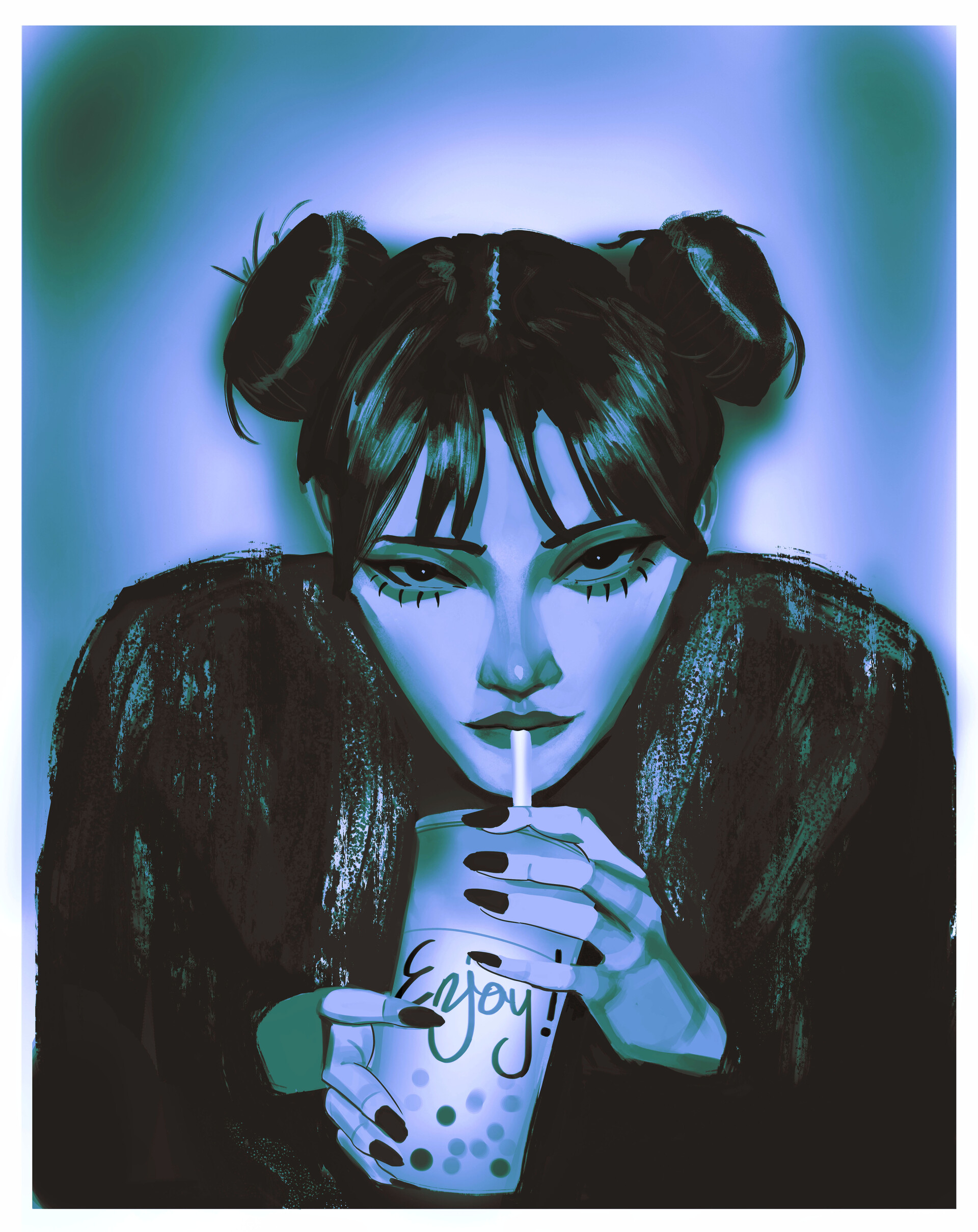 ArtStation - bubble tea