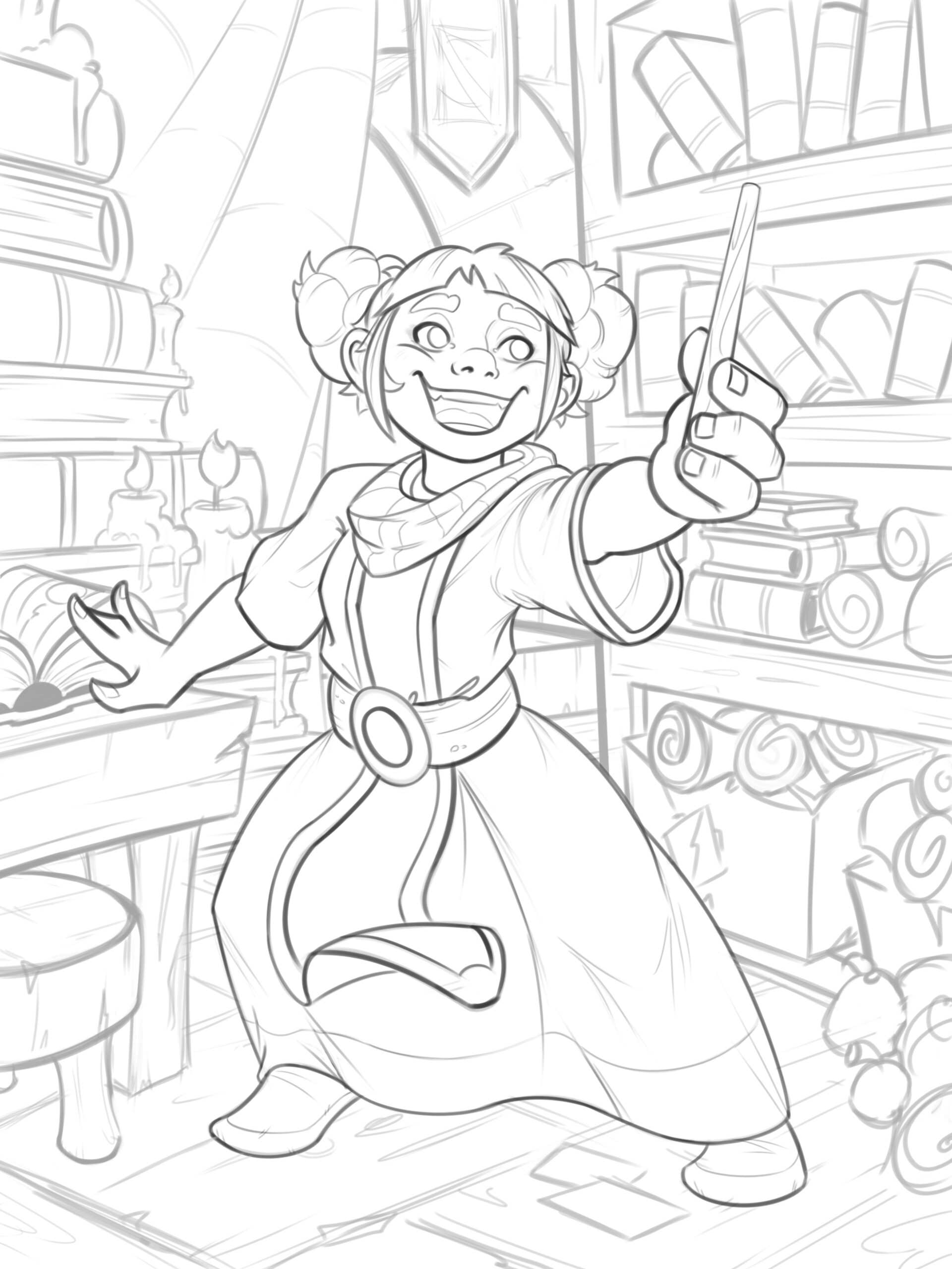 hearthstone coloring pages