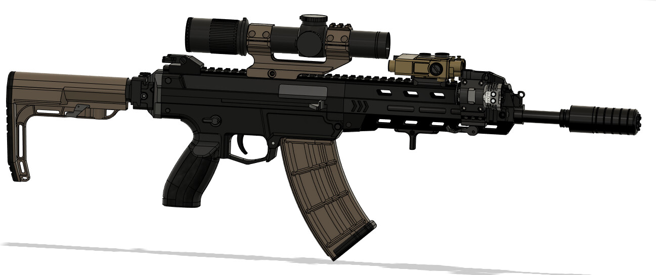 jf huang - CS/LR17 Assault rifle