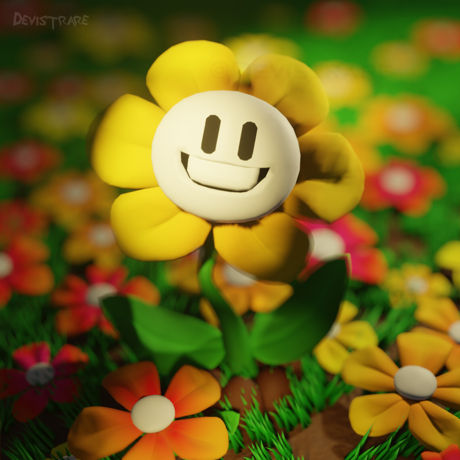 Hart Devistrare - Flowey the Flower