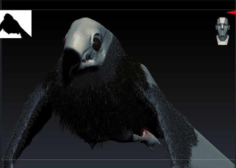 ArtStation - October horror-Hitchcock BIRDS