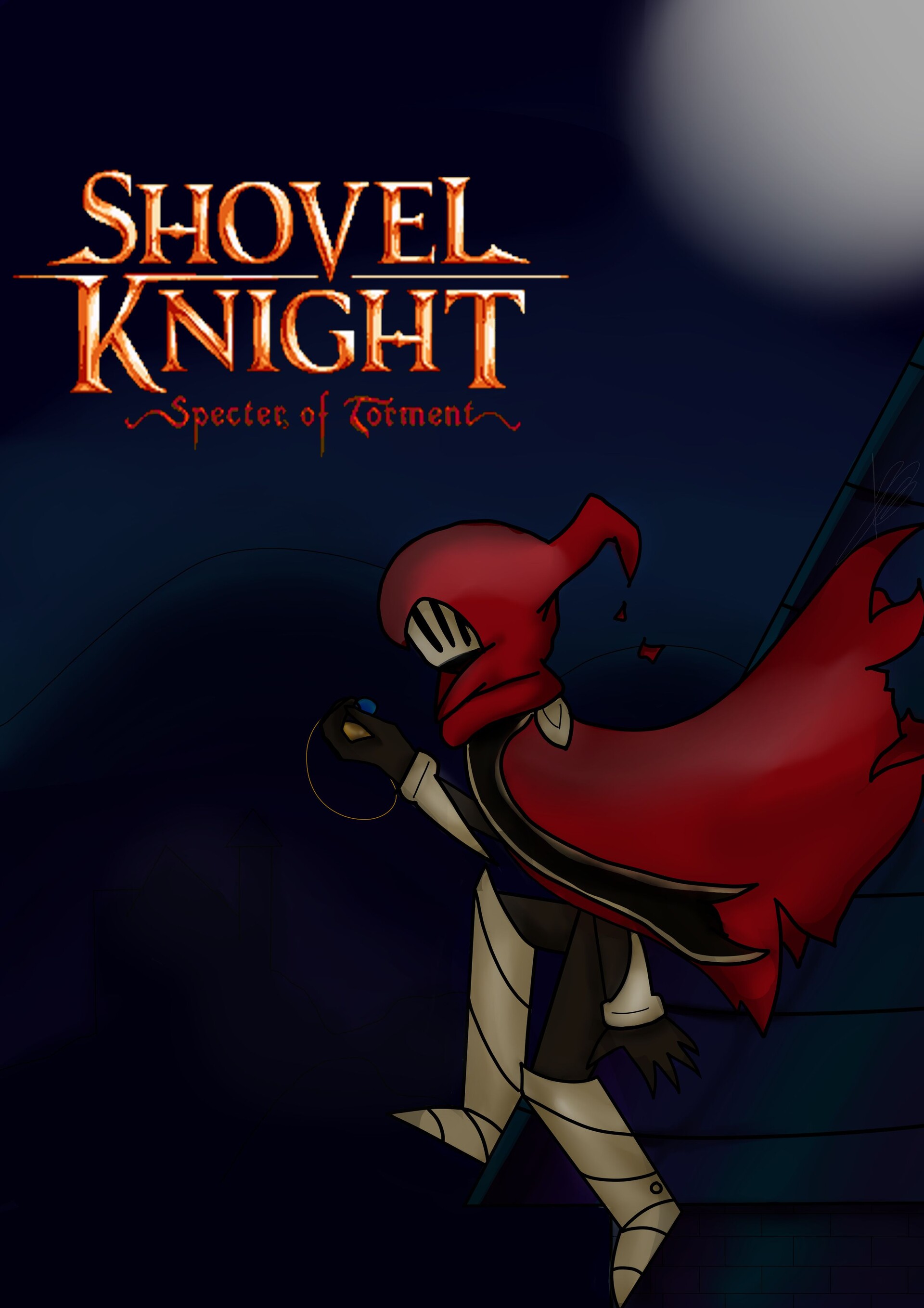 ArtStation - shovel knight specter of torment