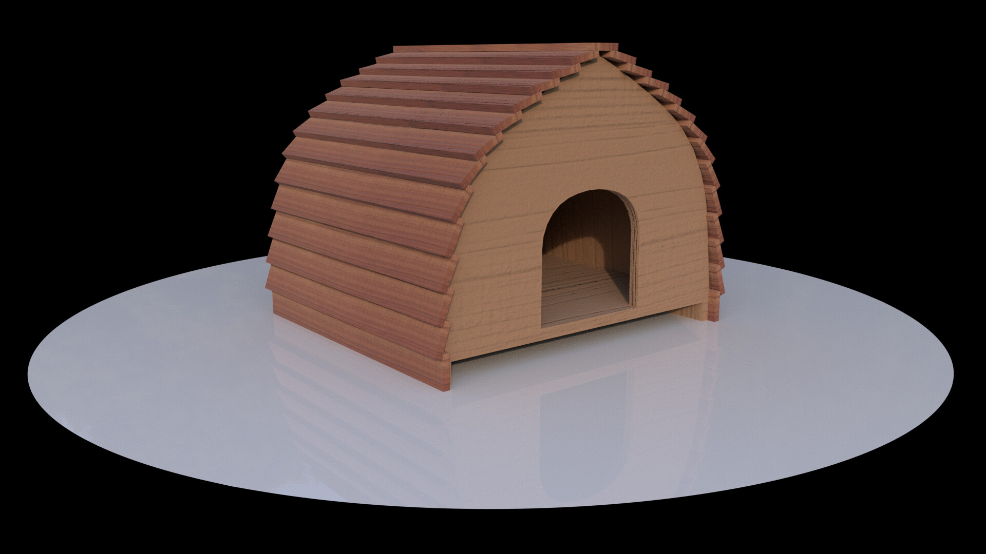 ArtStation - Hedgehog Hut Model for 3rd Year Collaboration Project