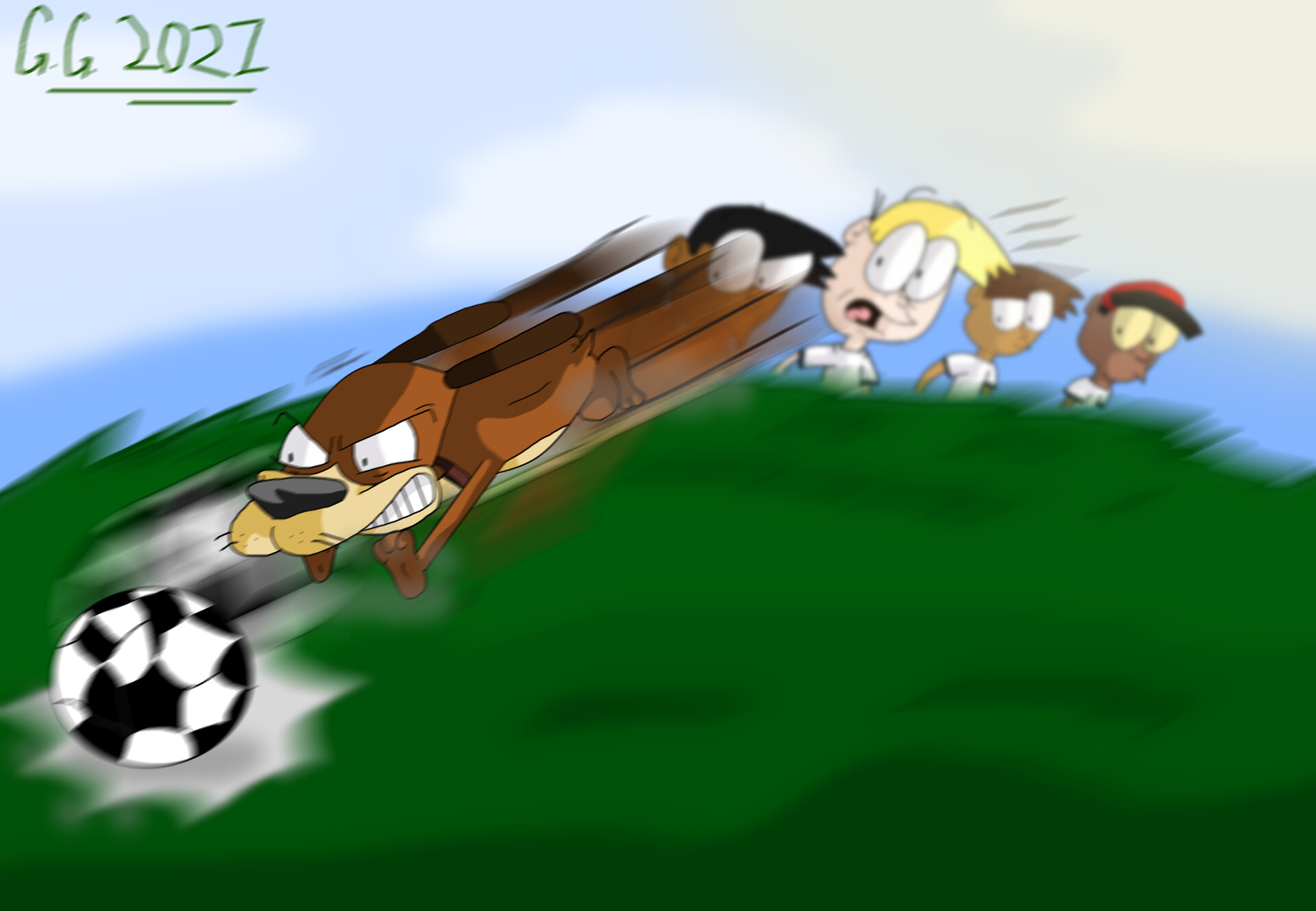 ArtStation - World's Top Dog