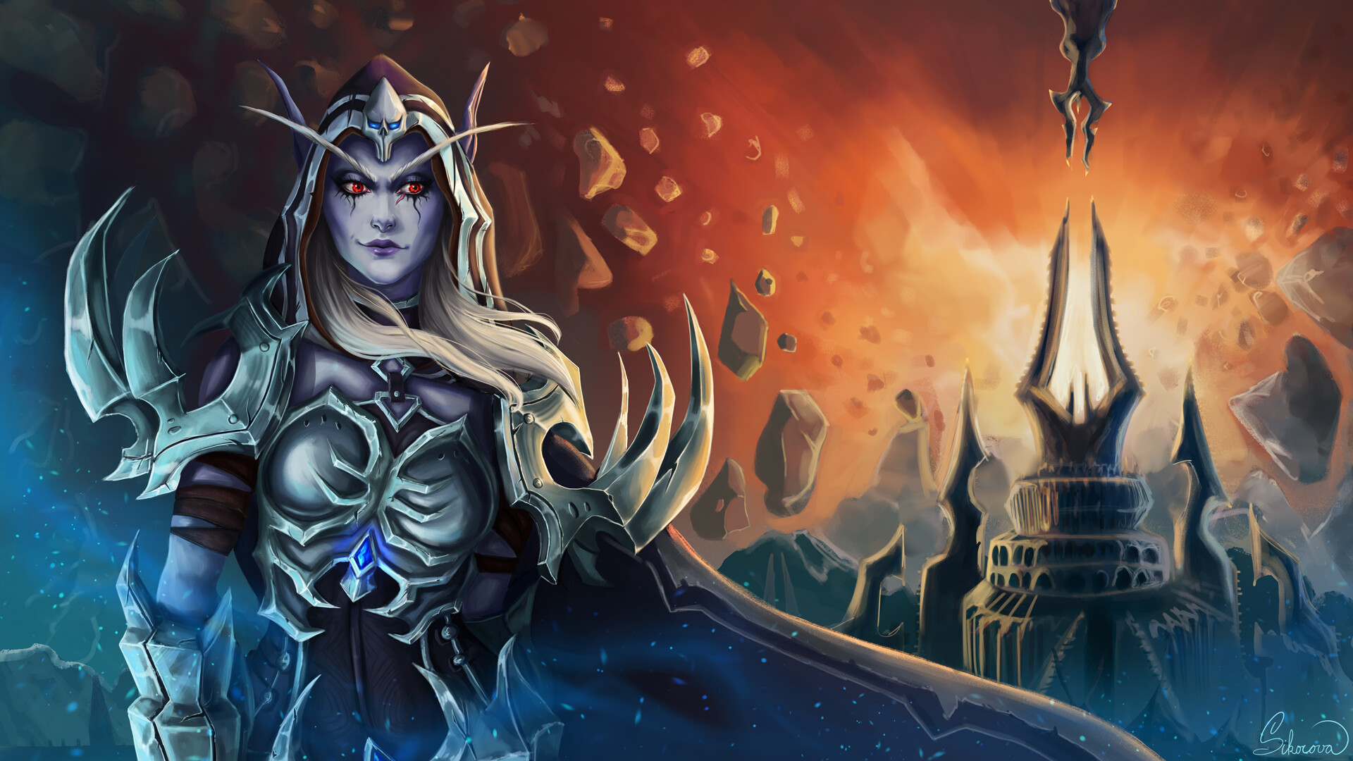 ArtStation - Sylvanas - Shadowlands Model