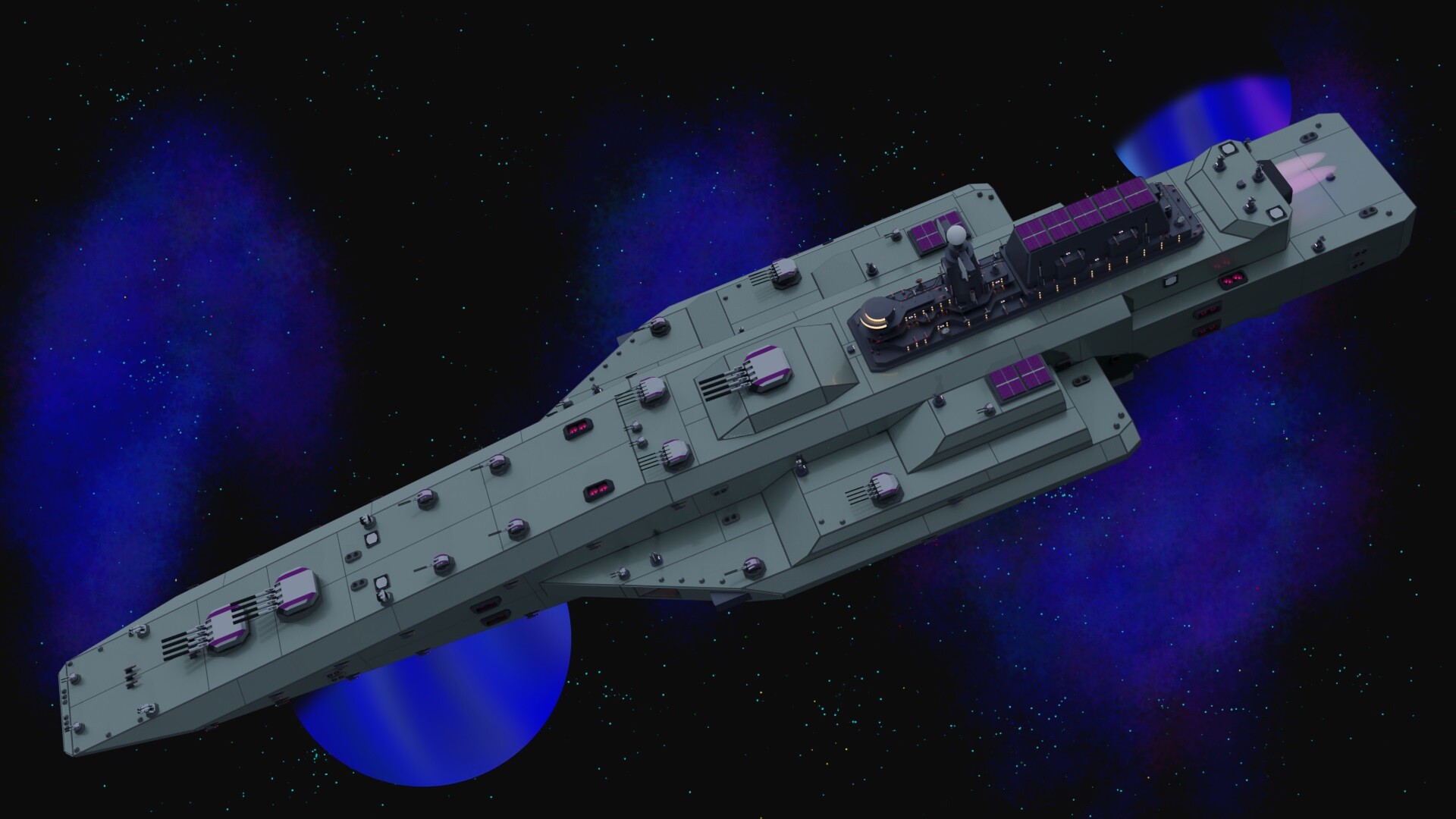 ArtStation - Mazeri Light Battle Monitor