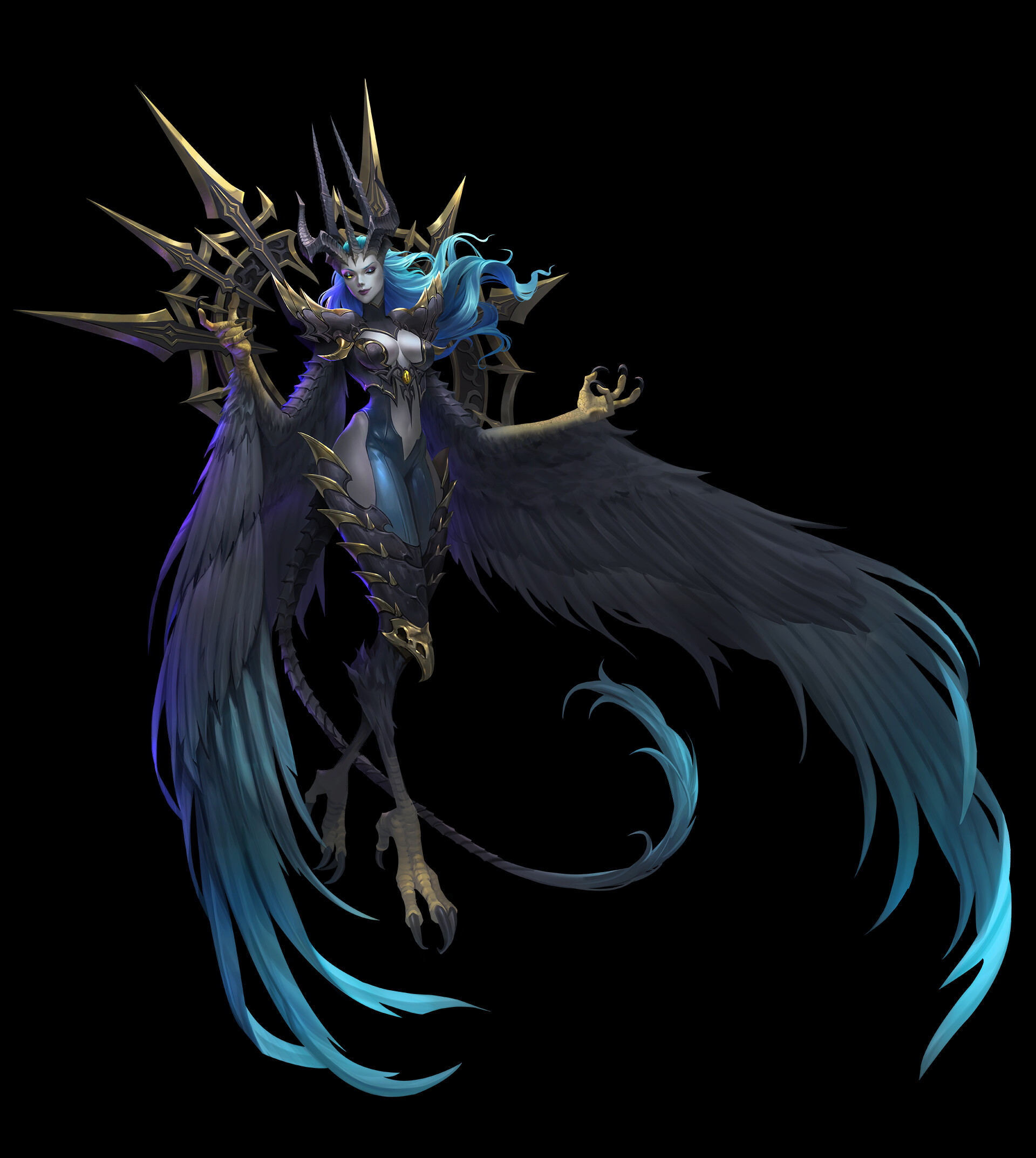 untitled, by Morry Evans : ImaginaryMonsterGirls