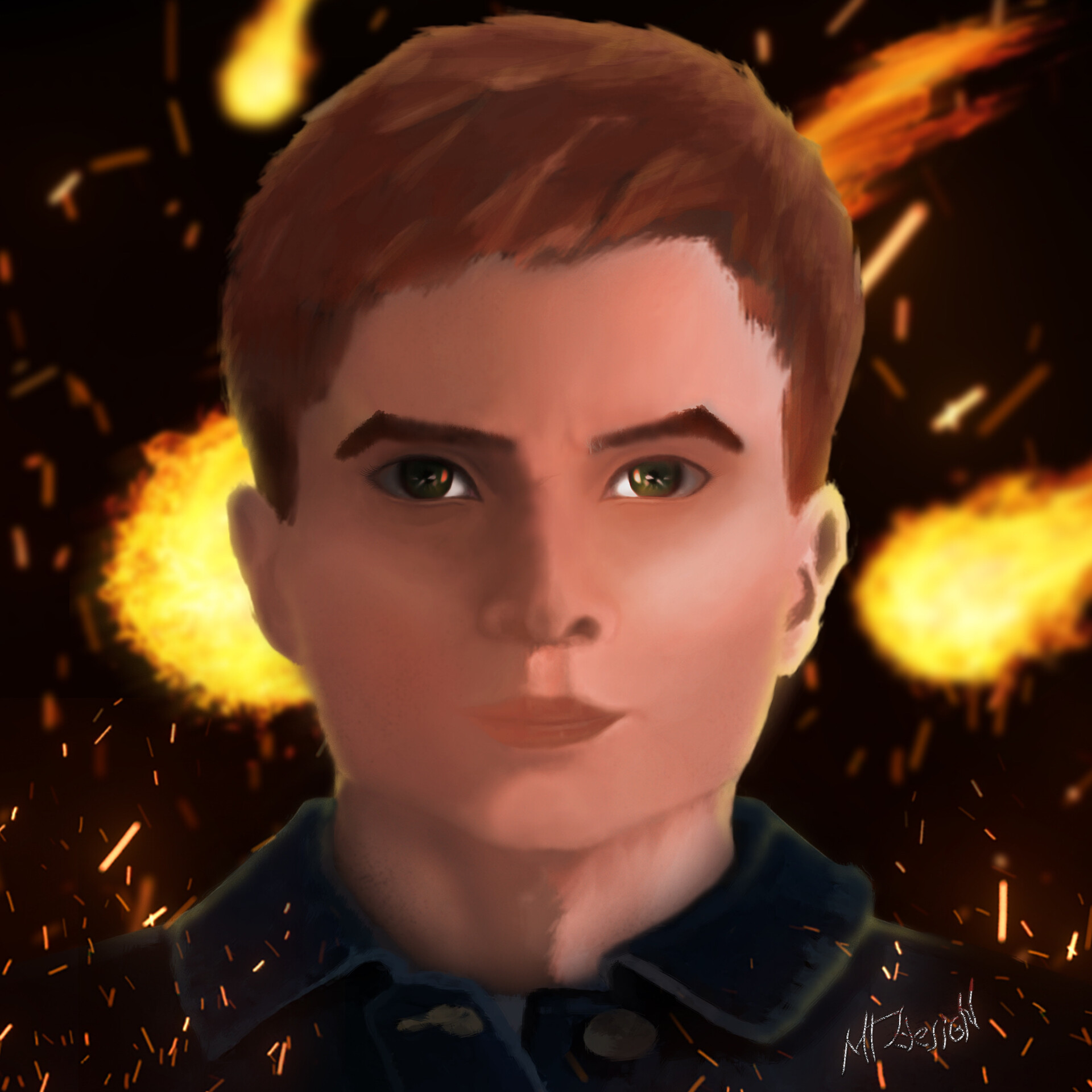 ArtStation - Self-portrait