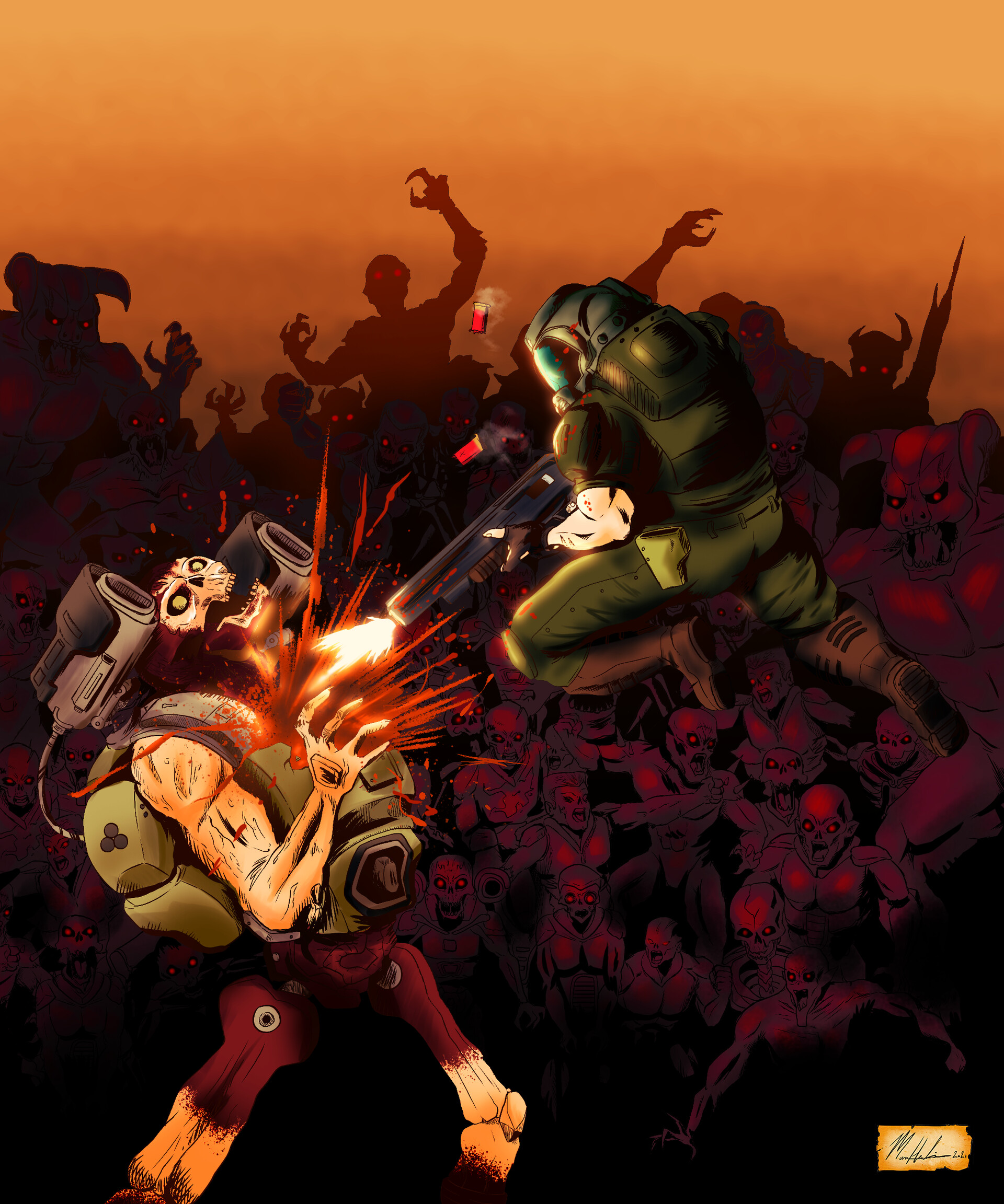 ArtStation - Doom'O'Ween