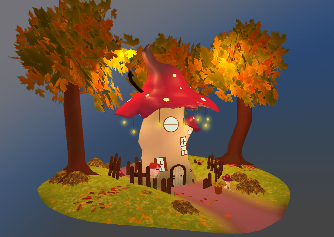 ArtStation - Mushroom House