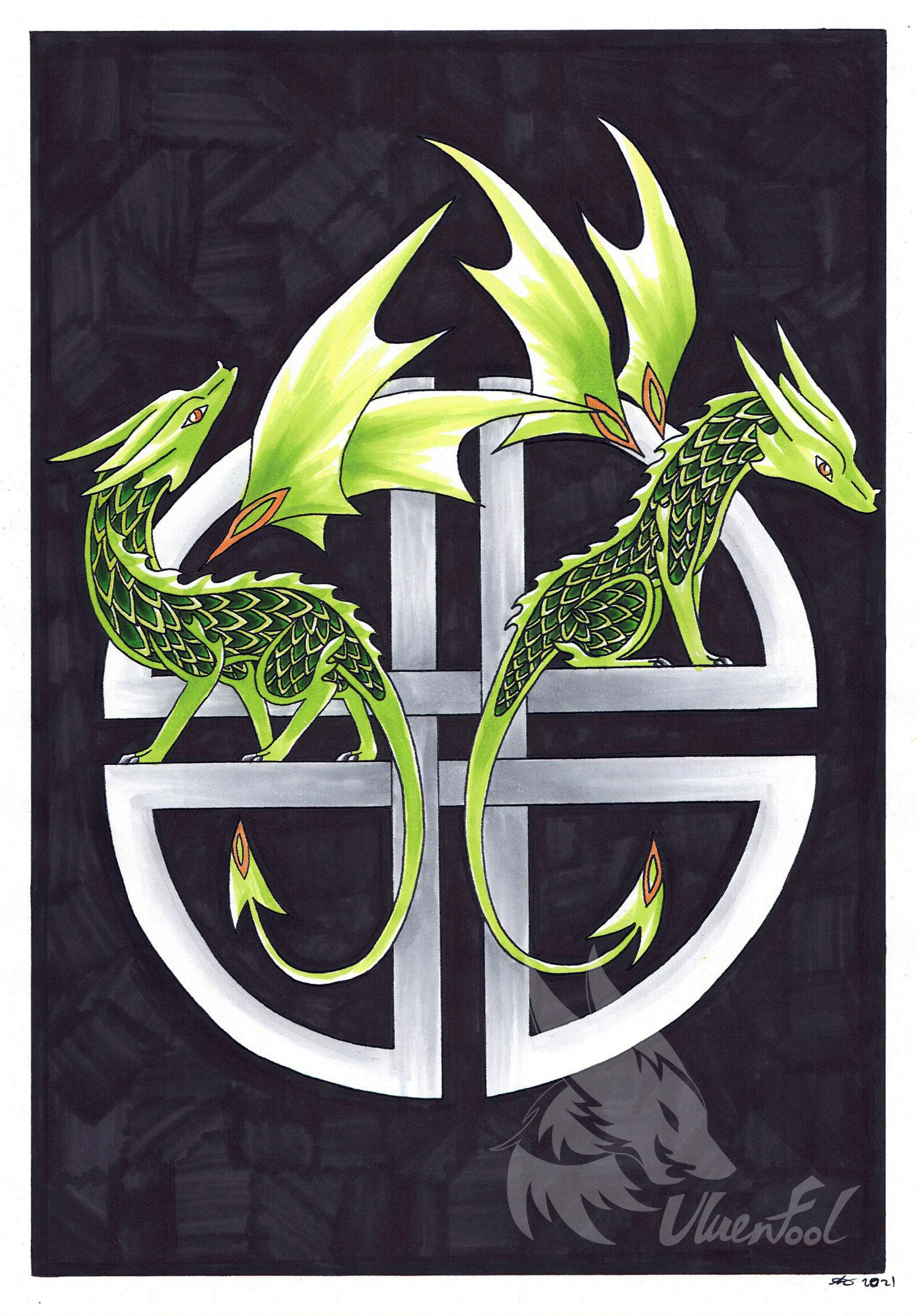 Celtic Dragon Knot