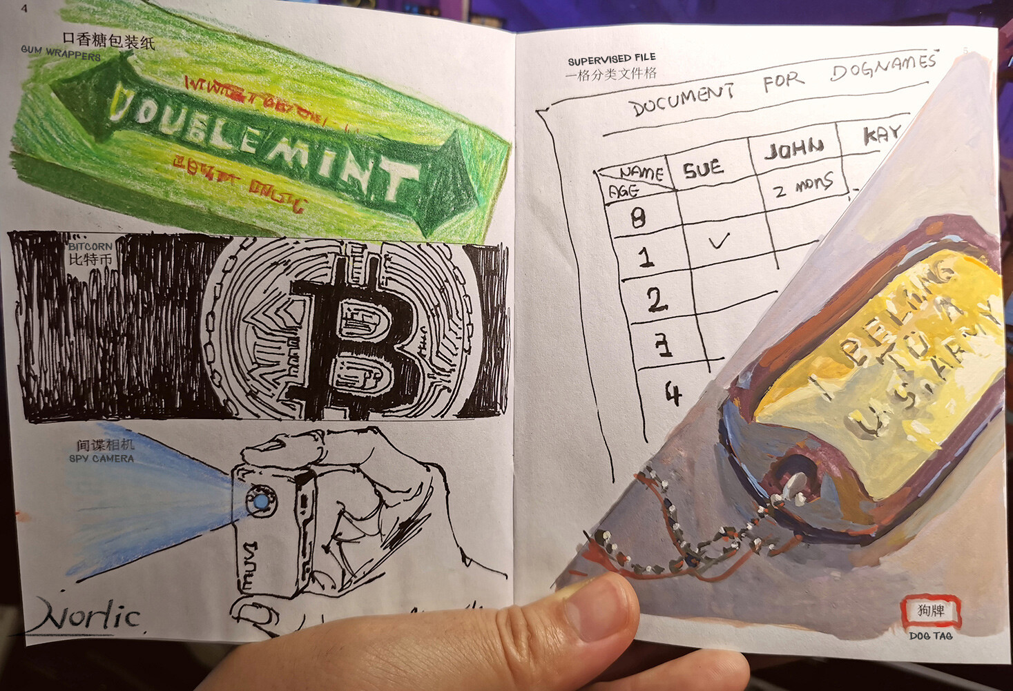 how to draw tiny things