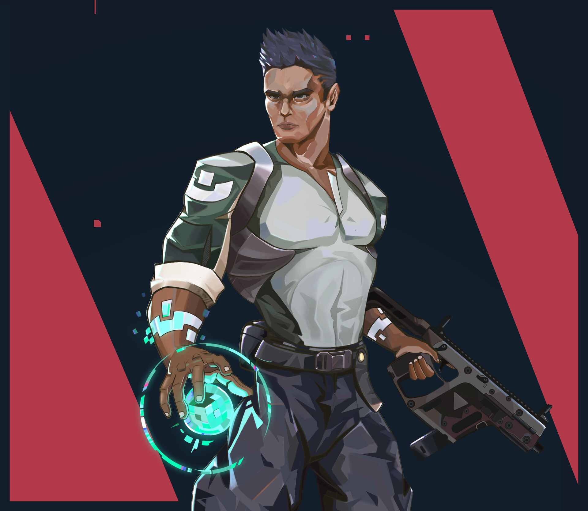 Steven Edge - Mosaic - Valorant Inspired Concept