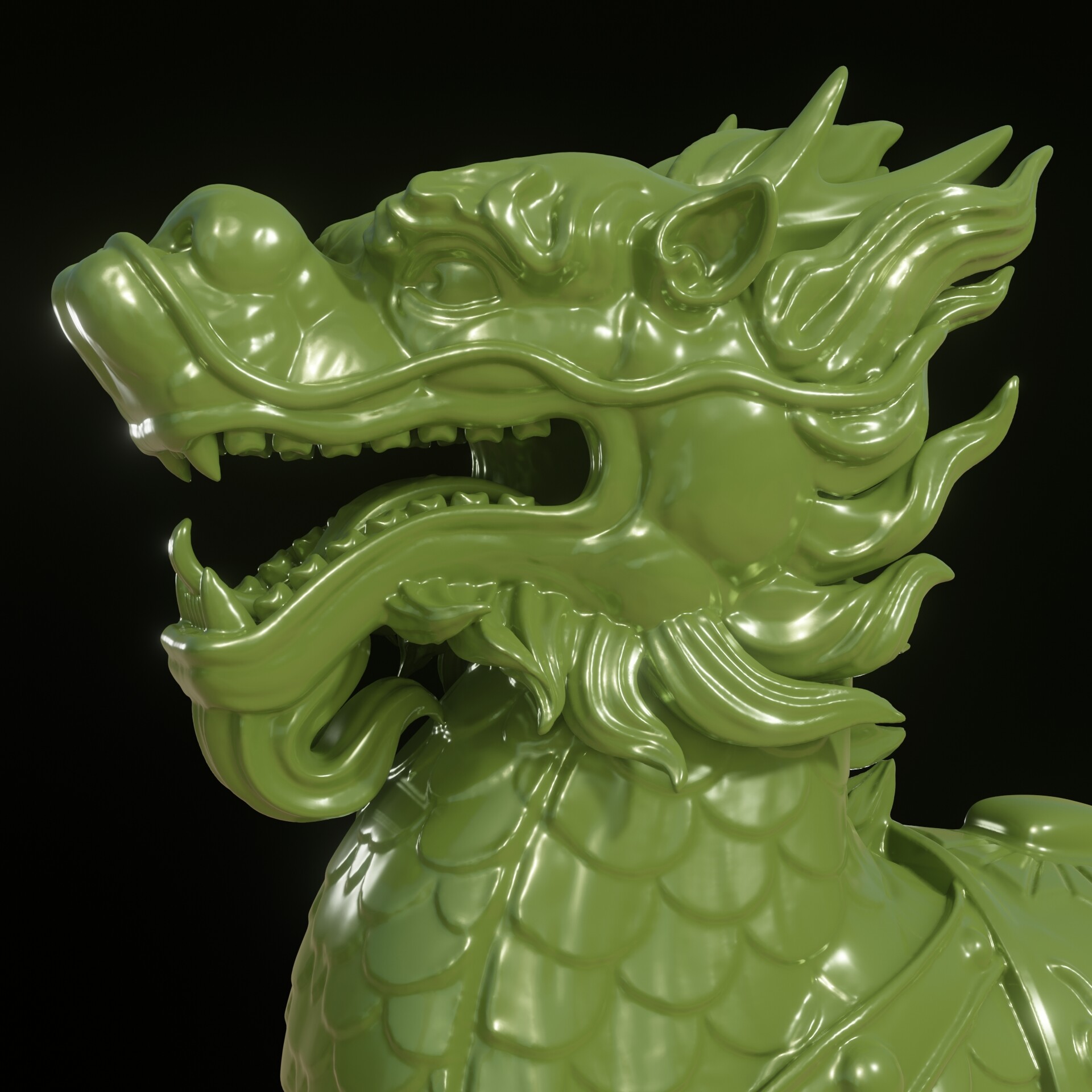 ArtStation - 3D Printing-Kirin