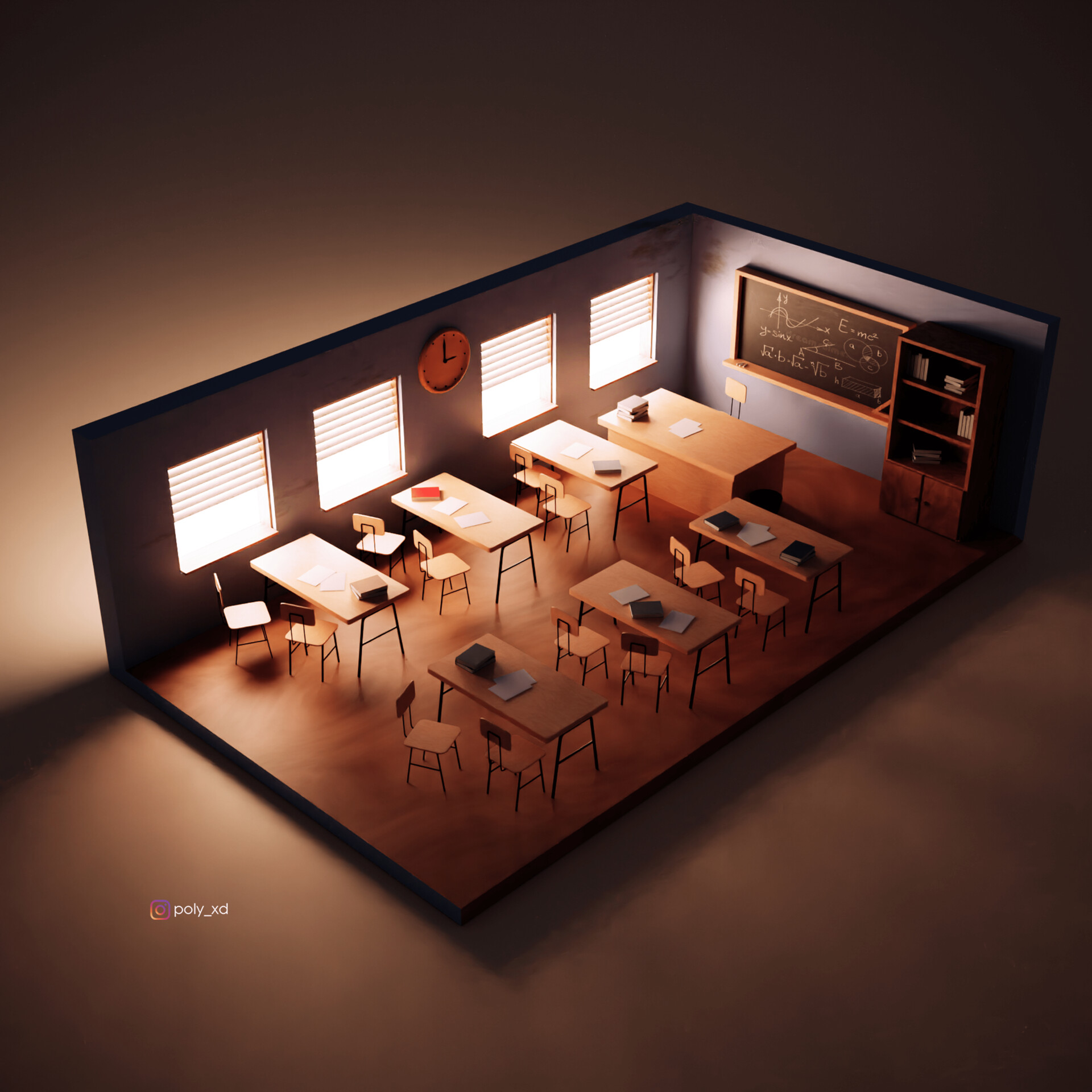 ArtStation - class room