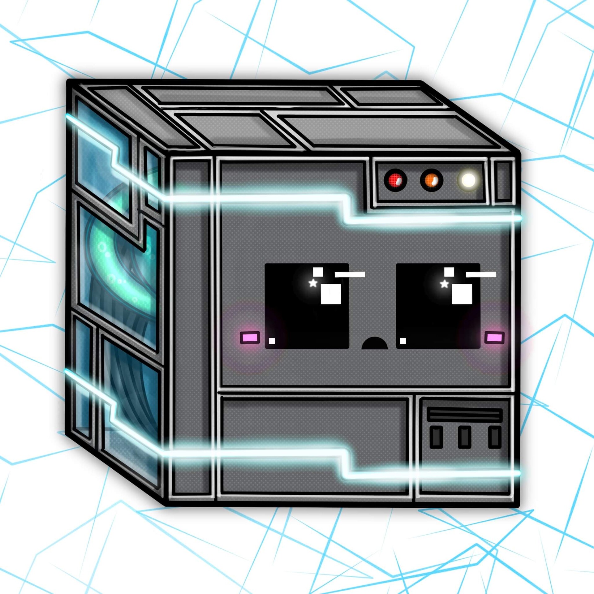 ArtStation - ROBOT Cube boi