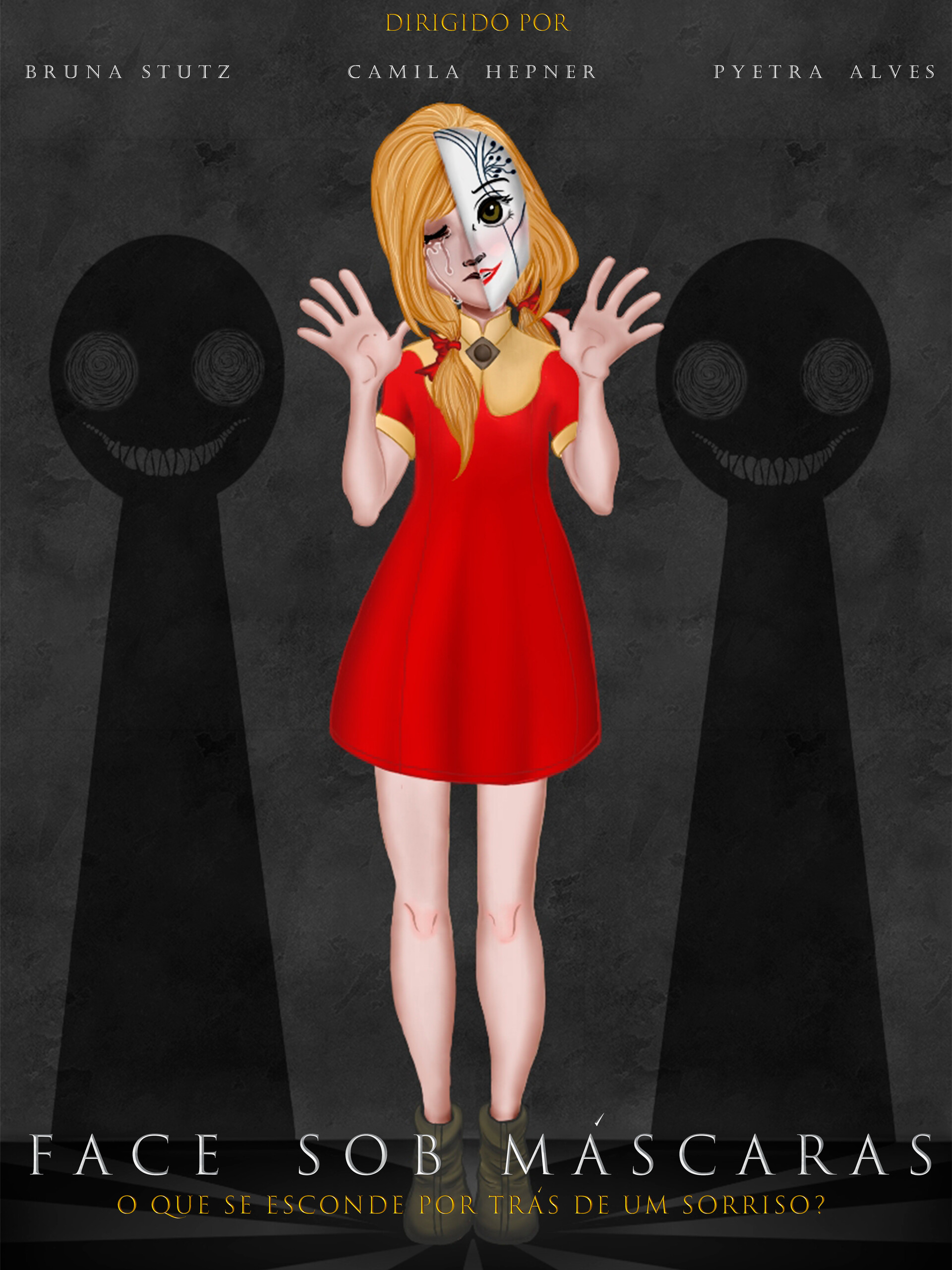 ArtStation - Front Cover of Face Sob Máscaras