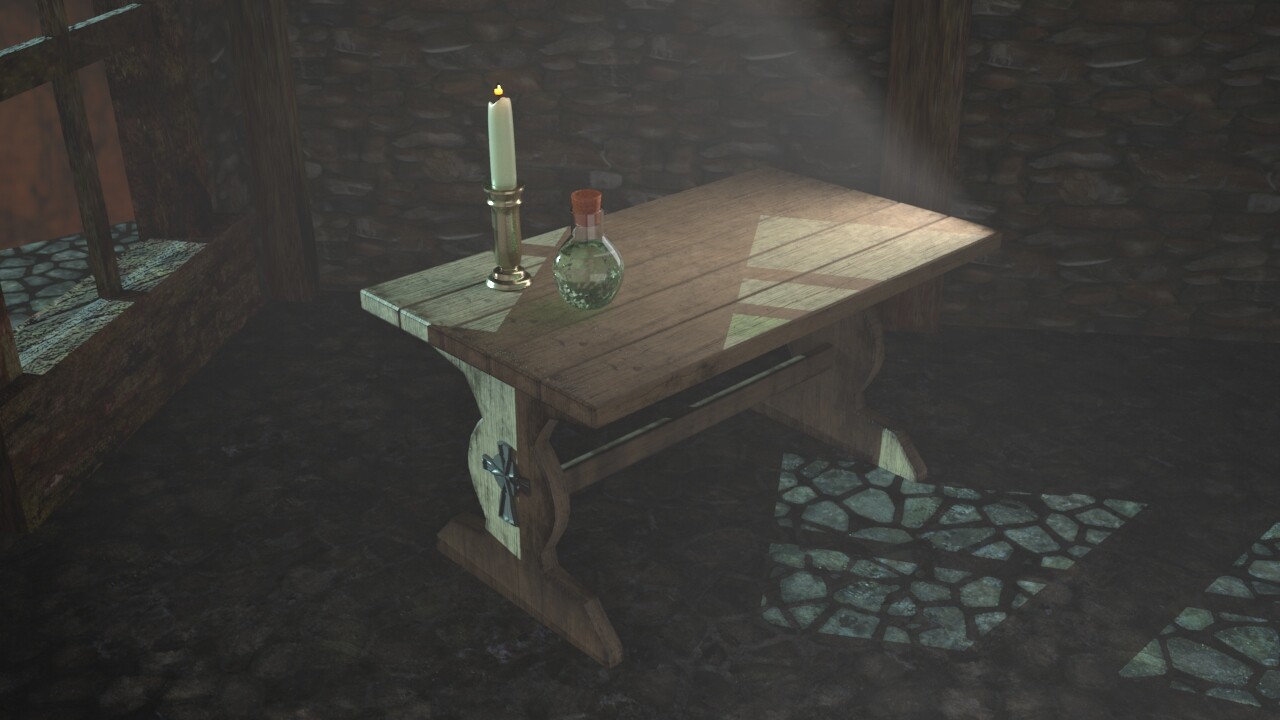 ArtStation - 3D model table