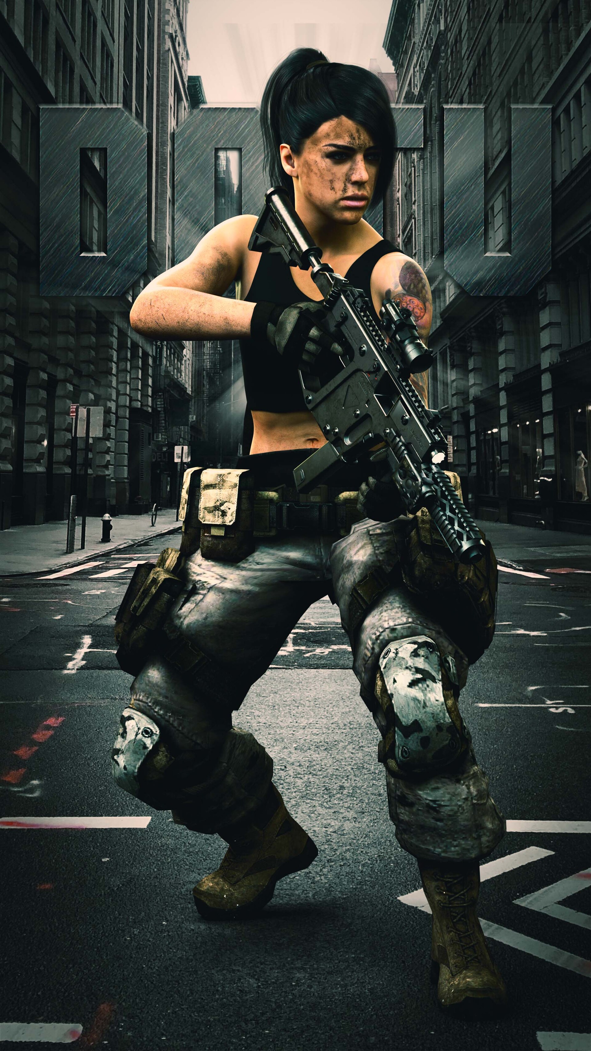 ArtStation - Cold City - DOTU