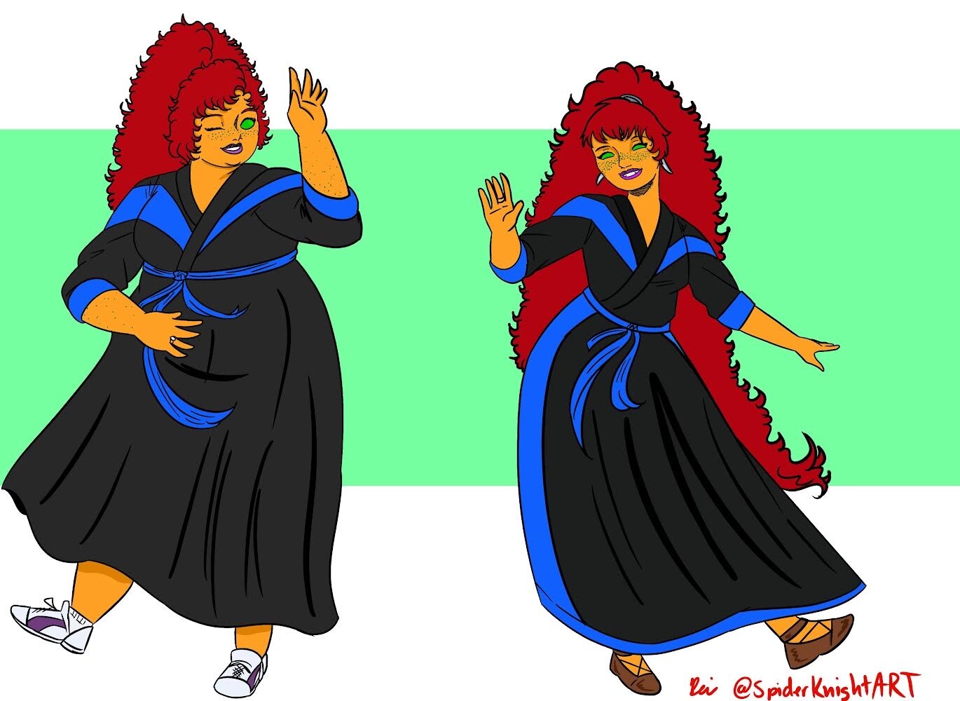 ArtStation - Starfire dresses