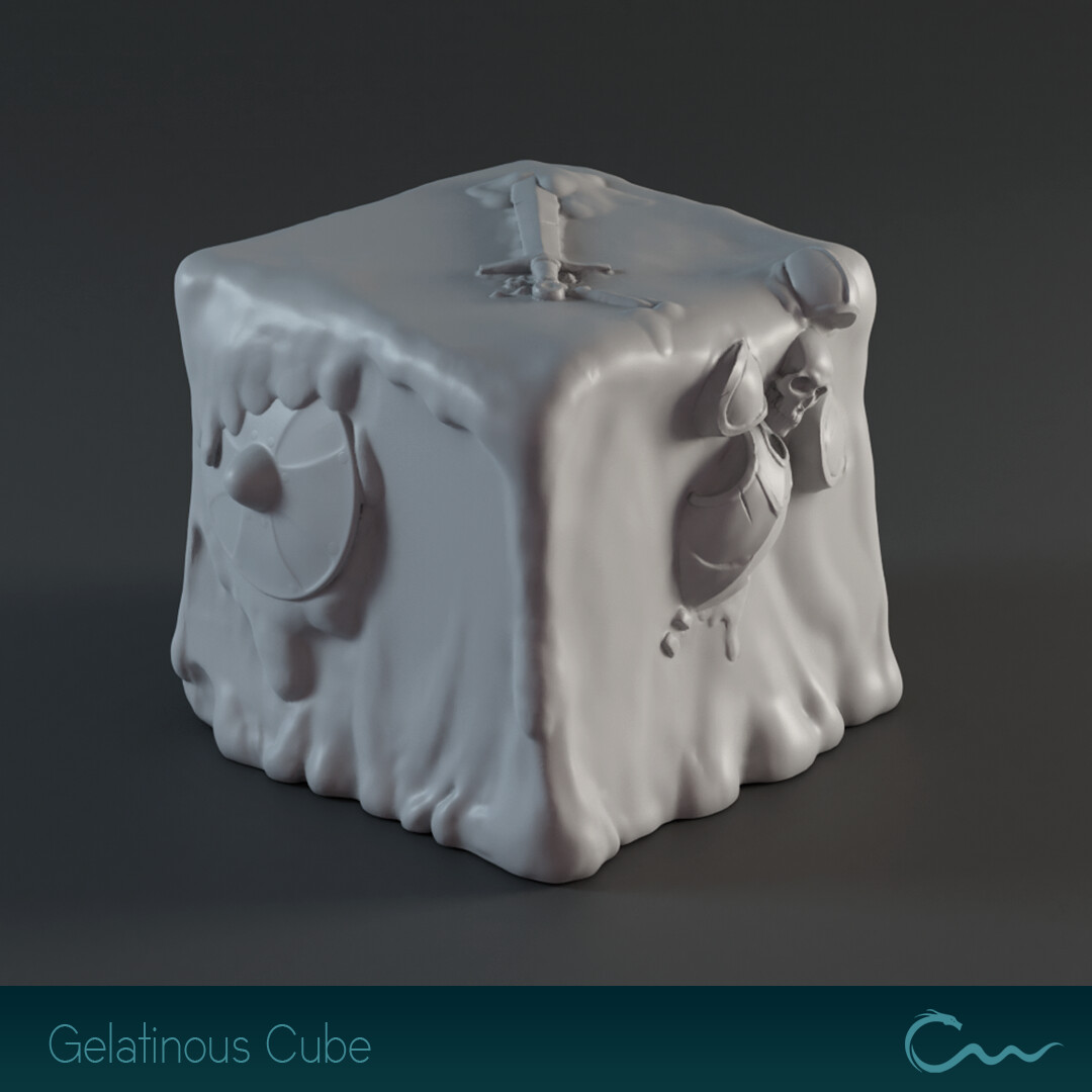 ArtStation - Gelatinous Cube