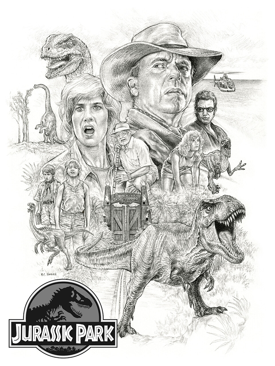 Brian C Hailes - Jurassic Park