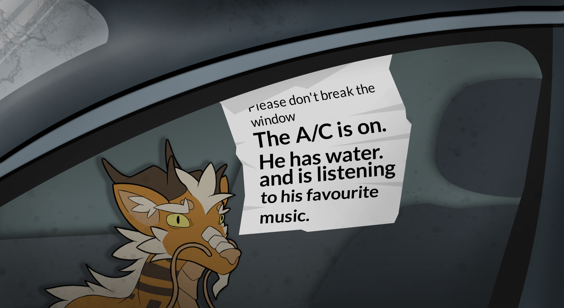 ArtStation - Please don't break the window