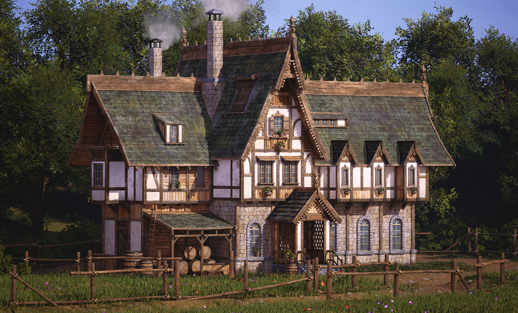 ArtStation - Medieval Rural House