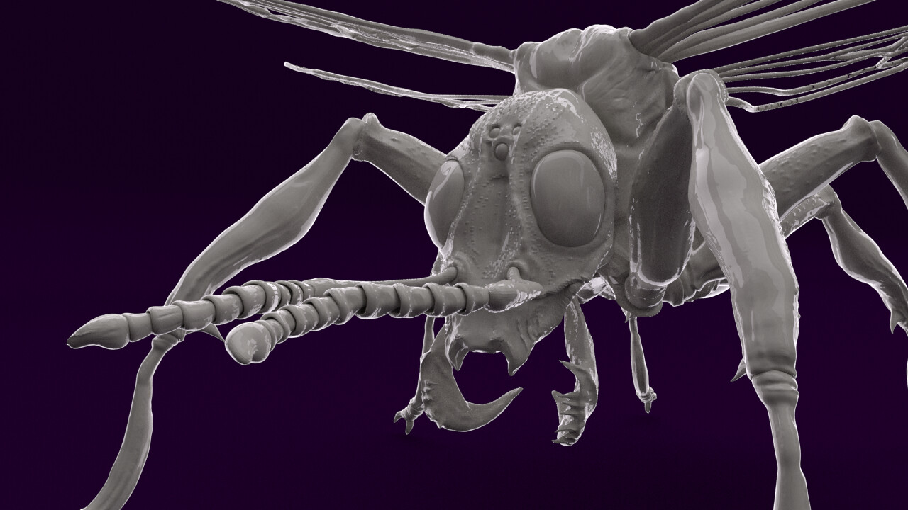 ArtStation - Wasp Sculpting