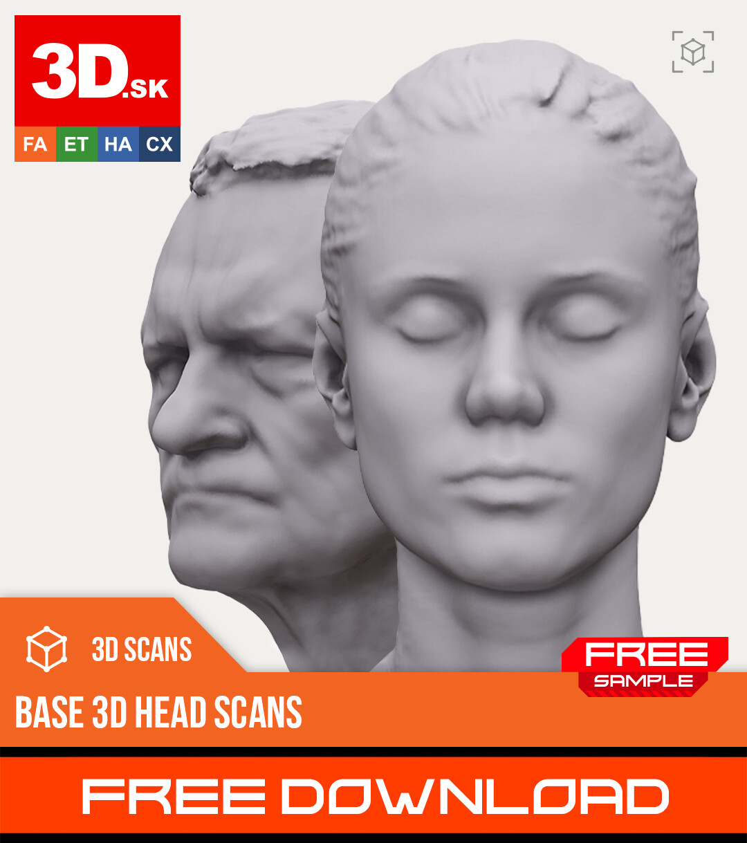 ArtStation - Base 3D Head Scans
