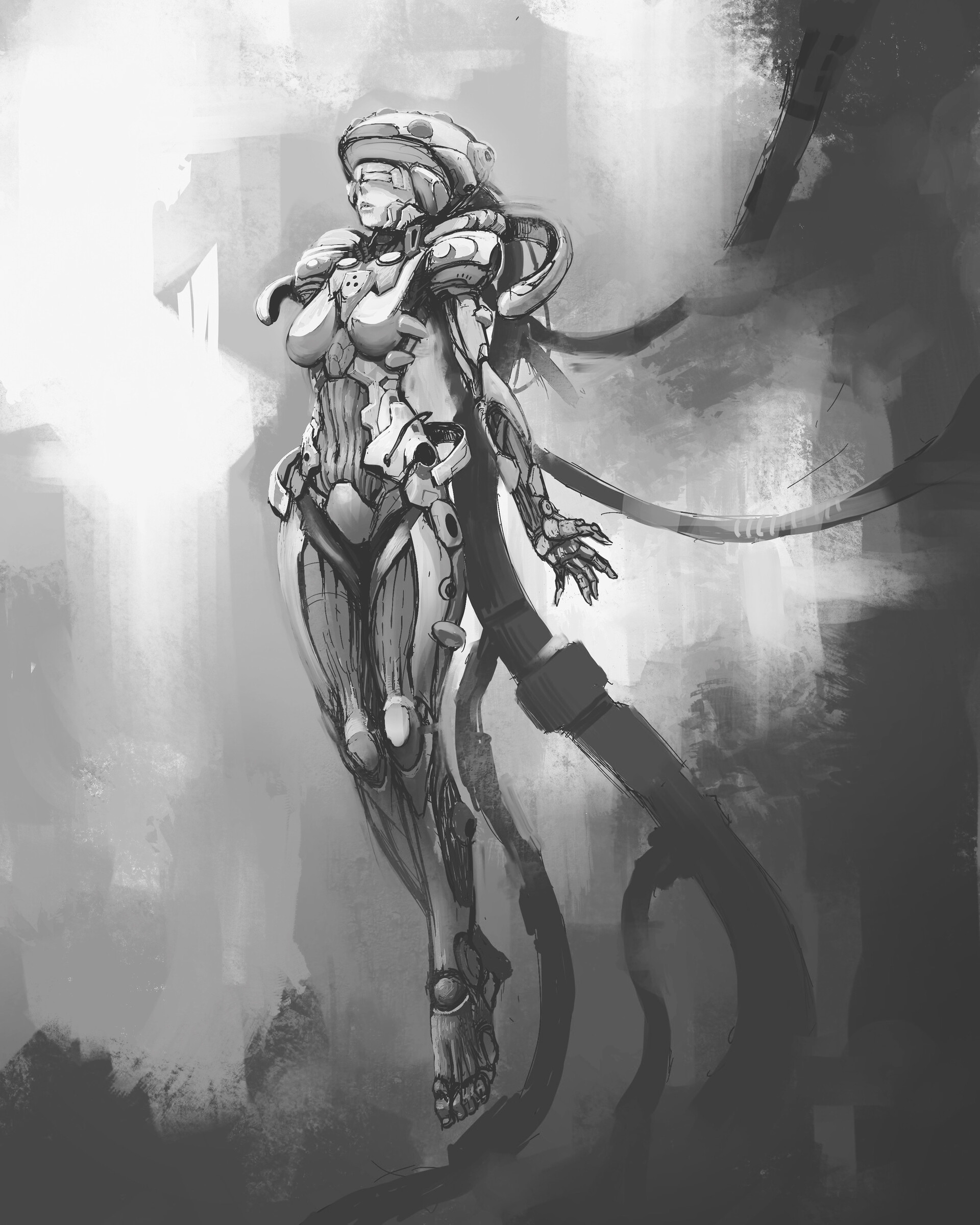 Jason Su - Mech girls