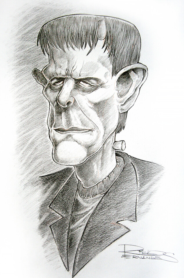 ArtStation - Frankenstein - Sketch