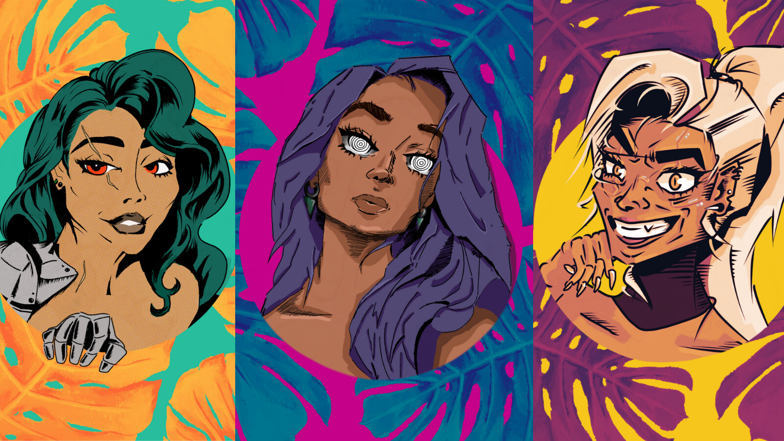 ArtStation - Original Female Comic Characters