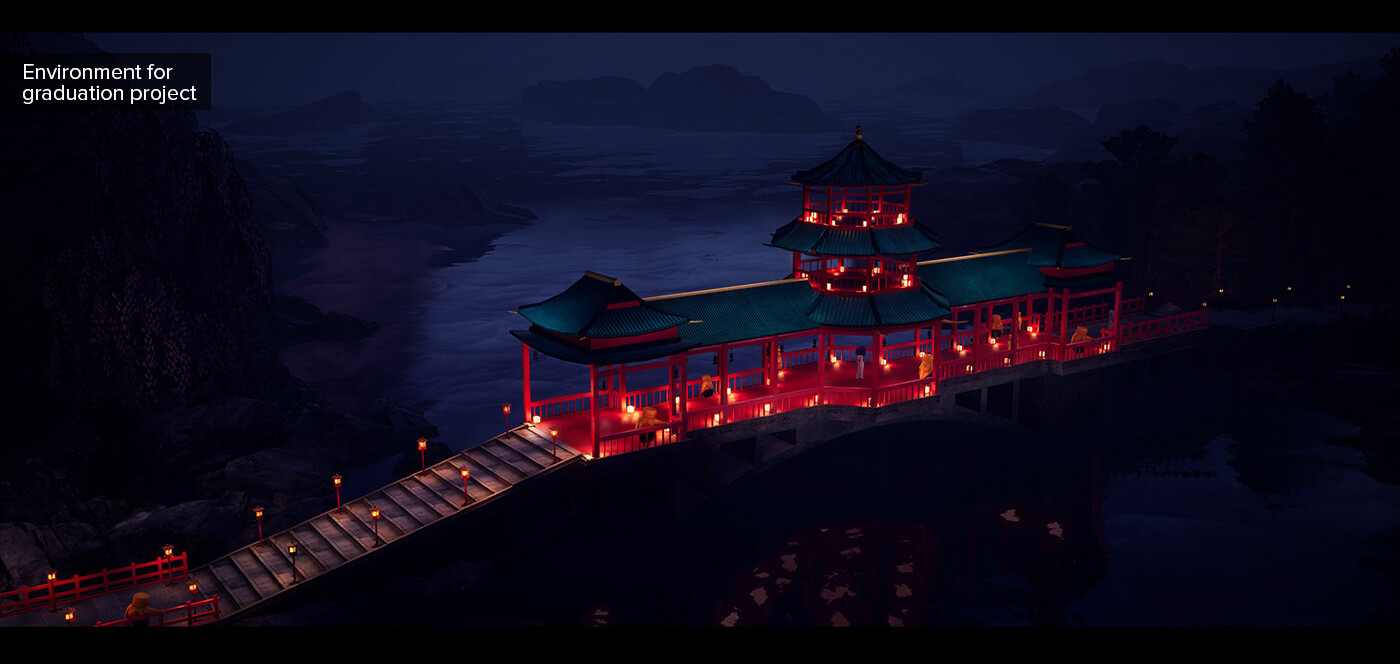 ArtStation - Japanese environment