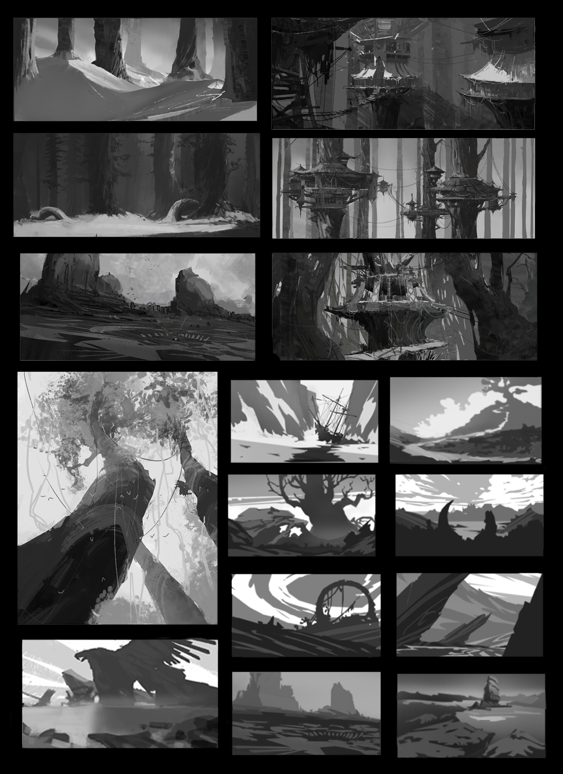 ArtStation - Explorations in Environment Design
