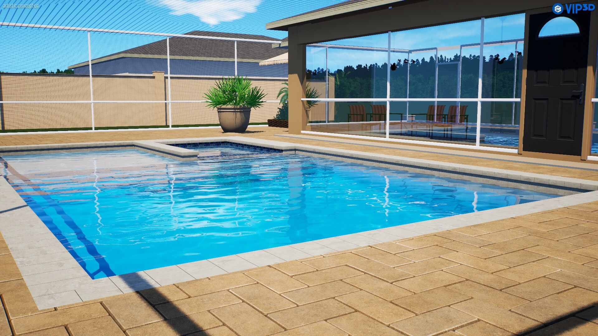 CalTex PoolDesign - Cape Coral, Florida Pool