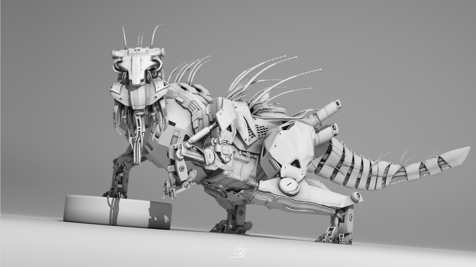 Janssens Thibault - 3D VFX - Mecha Creature