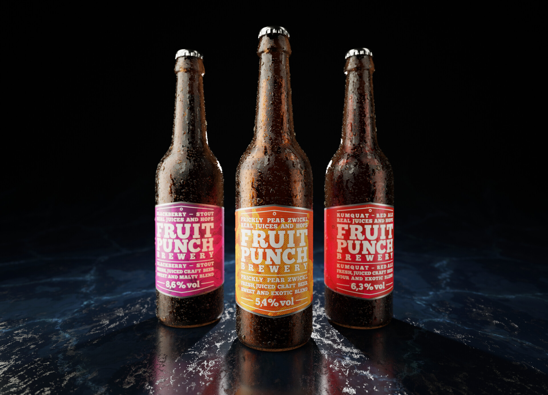 ArtStation - Craft Beer Visualization