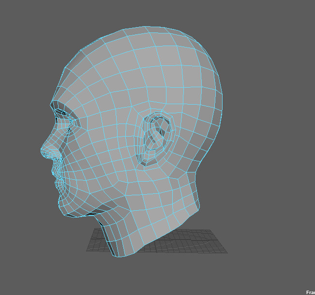 ArtStation - Head Retopo